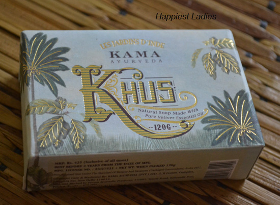 Kama Ayurveda Khus Soap Review - Happiest Ladies