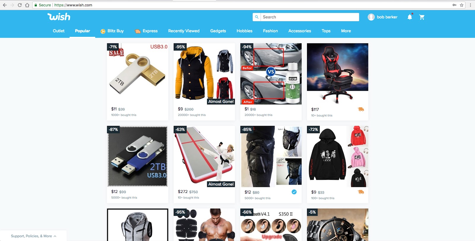 wish premium account