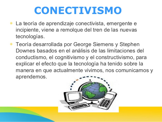 Jimmy Prietto: EL CONECTIVISMO COMO TEORÍA DE APRENDIZAJE EMERGENTE