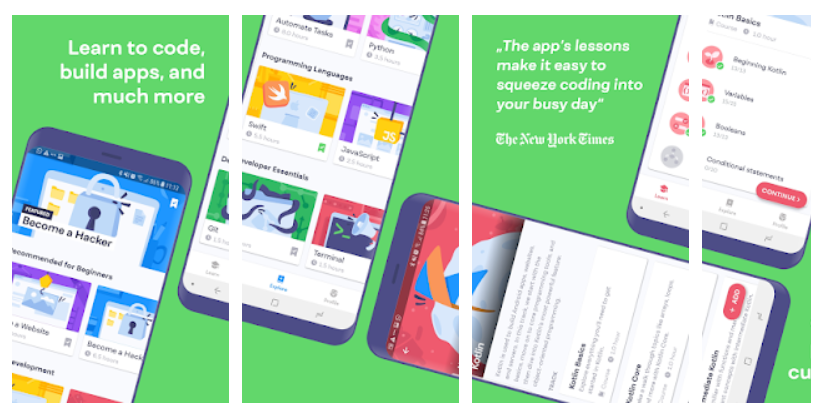 Mimo Learn To Code Mobile App Youth Apps