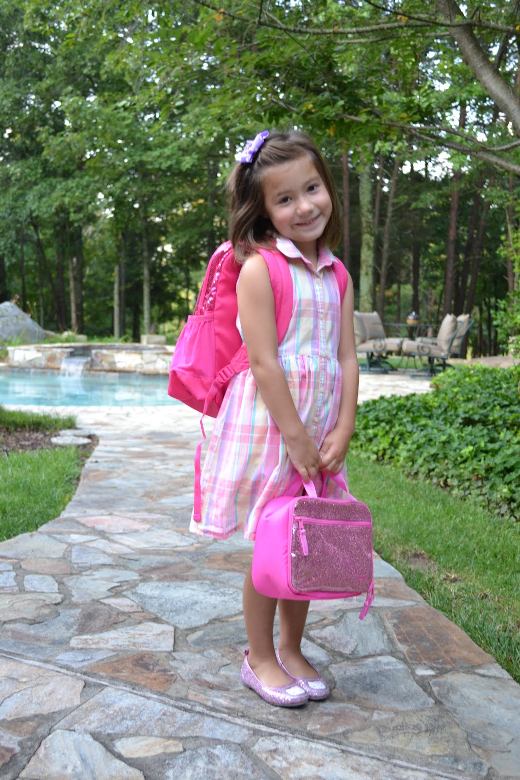 mollieperez: Caroline's First Day Of Kindergarten