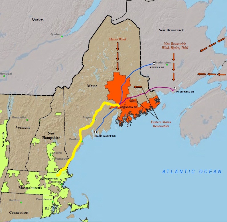 Trees Not Towers: No Northern Pass: National Grid Proposes New HVDC ...