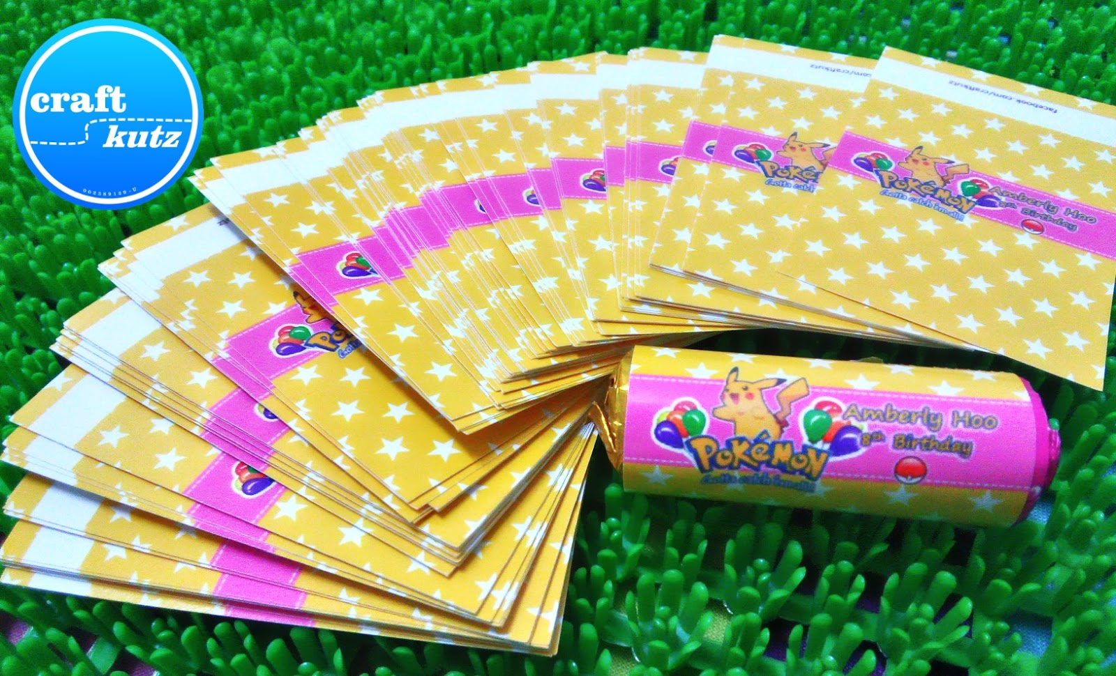 Personalized Mini Mentos Stickers ~ Craft Kutz