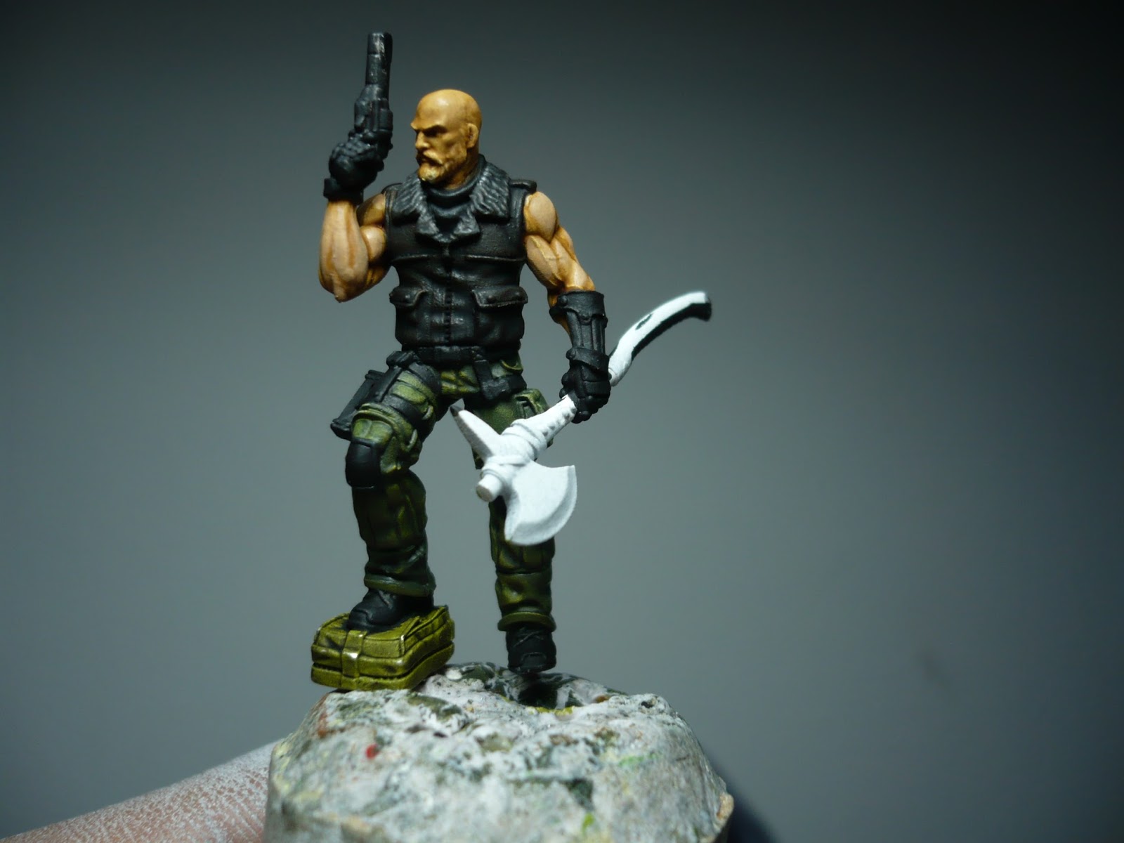Pintando con Nando: Roger Van Zant, Cpt. 6th AirBorne Ranger