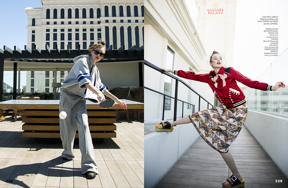 MATTEA BEESON / ELLE MÉXICO, NOVEMBER 2017 - WANTED Model Management