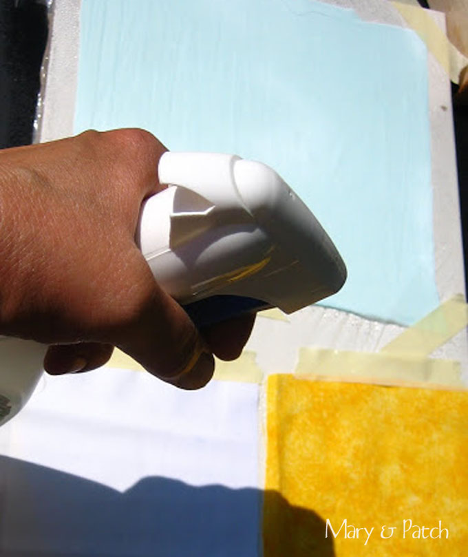 Sun printing on fabric | Mary & Patch