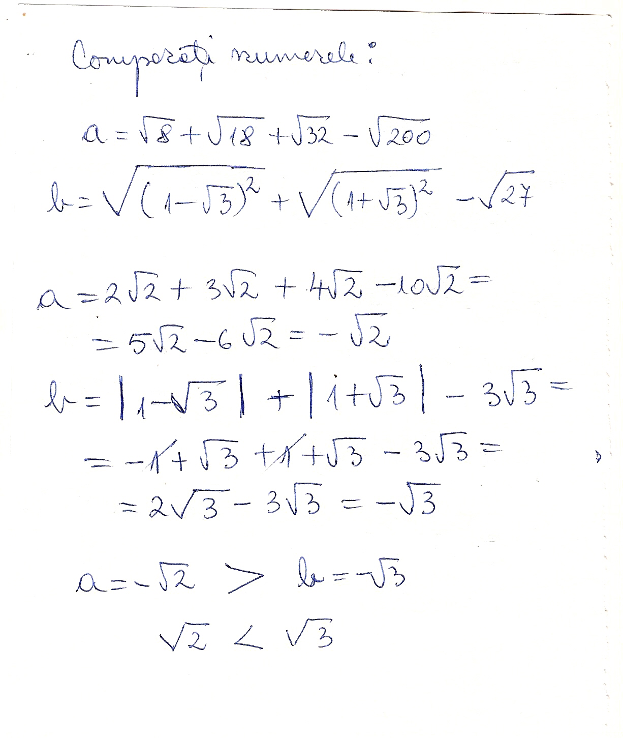 Probleme rezolvate,compuneri,eseuri...: Exercitii si probleme pentru ...