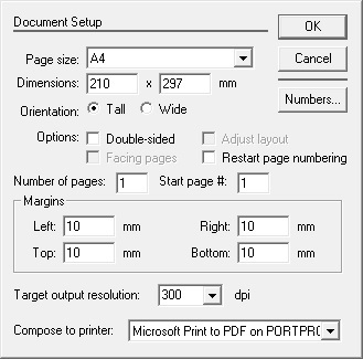General Coding: PageMaker: Designing an invoice