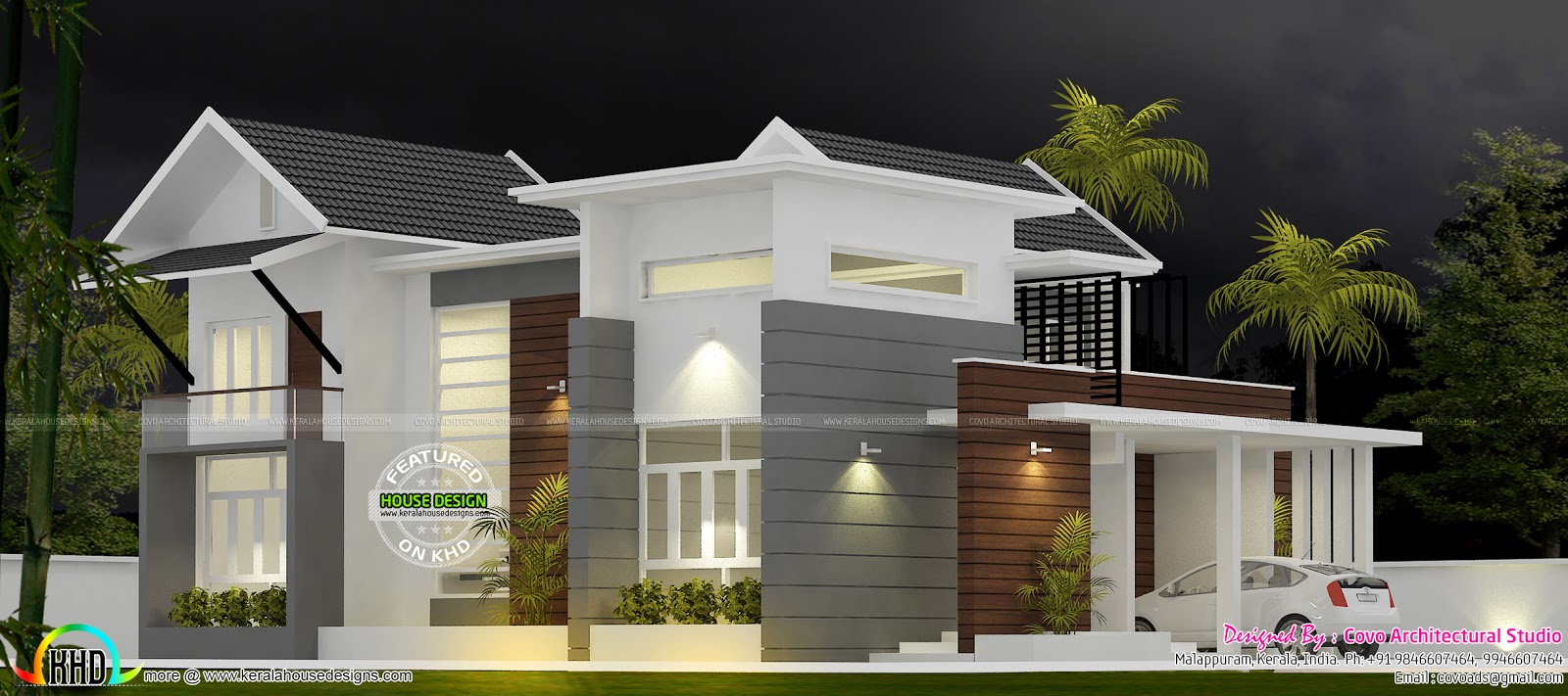 Fusion type house plan - Kerala Home Design and Floor Plans - 9K+ Dream ...
