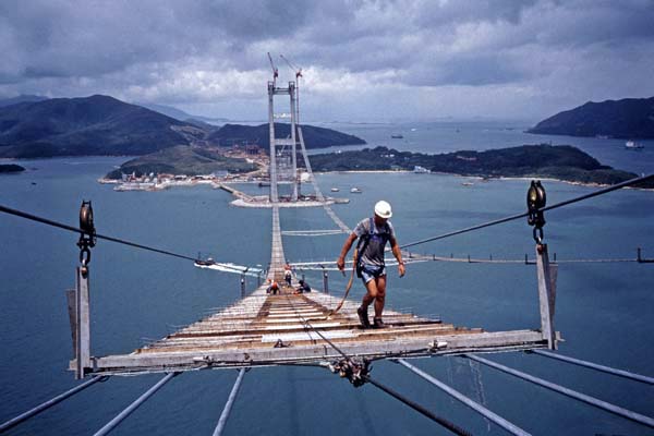 Mega Bridges: Tsing Ma Bridge