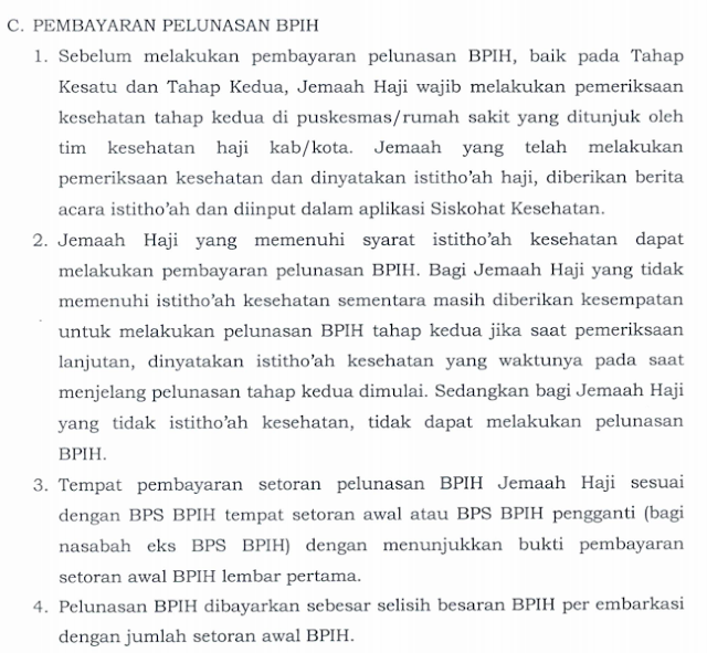 Inilah Petunjuk Pelaksanaan Pelunasan BPIH Reguler Tahun 2018 - Info ...
