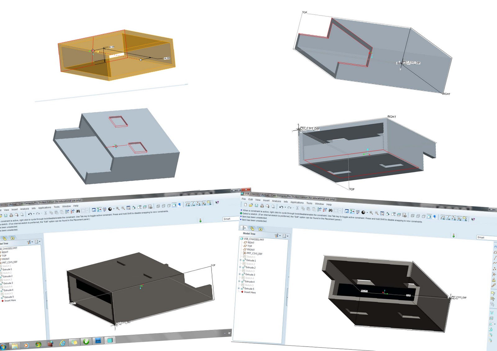 DB - CADCAM USB Project: USB Circuit CAD development