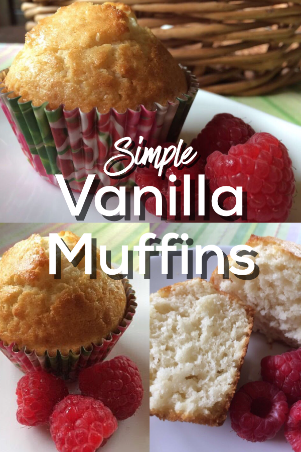 Simple Vanilla Muffins | The Jersey Momma