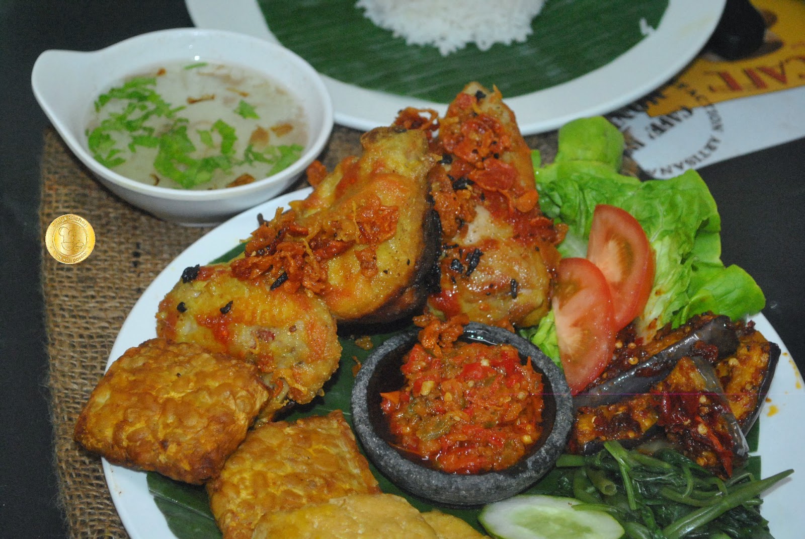PATYSKITCHEN: NASI AYAM PENYET PATYKITCHEN