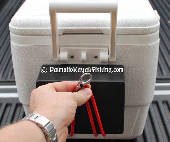 Palmetto Kayak Fishing: Deluxe DIY Kayak Bait Well with Light