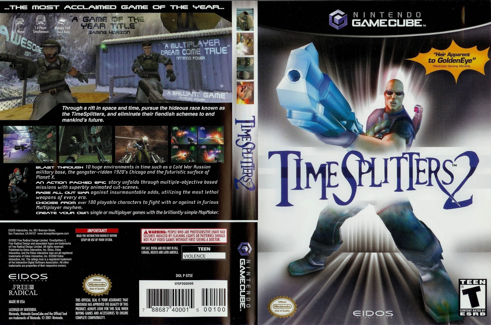 Análise: TimeSplitters 2