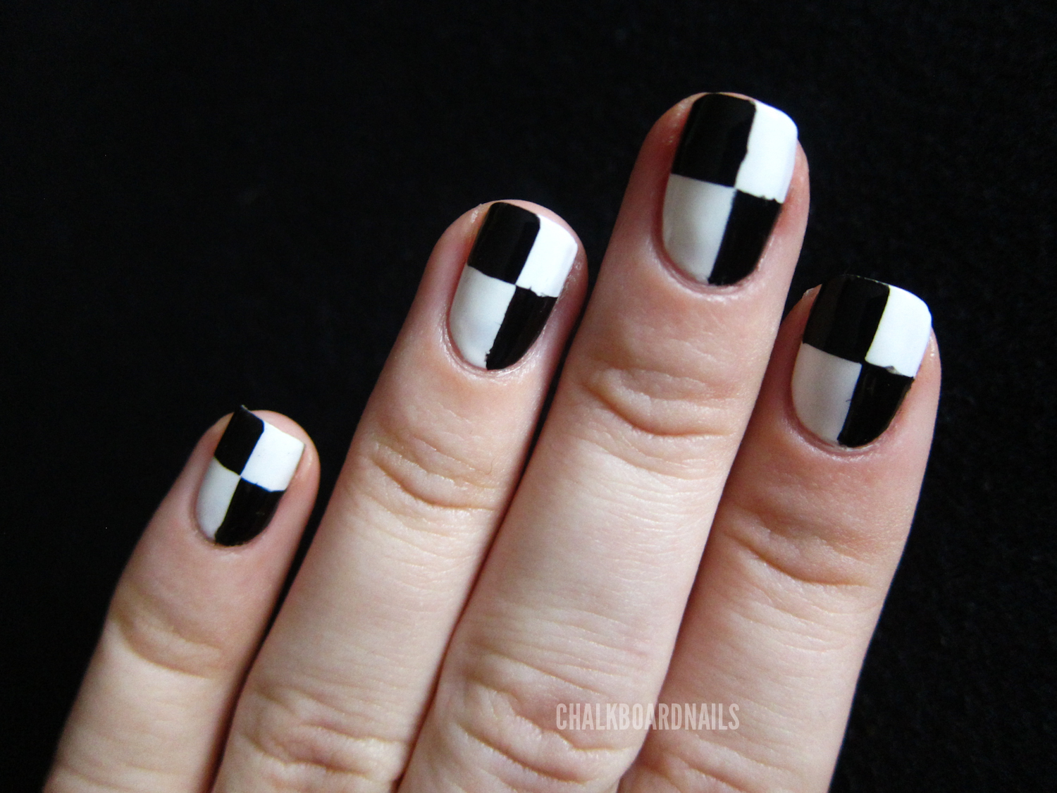 31 Day Challenge, Day 28: Inspired by a Flag | Chalkboard Nails ...