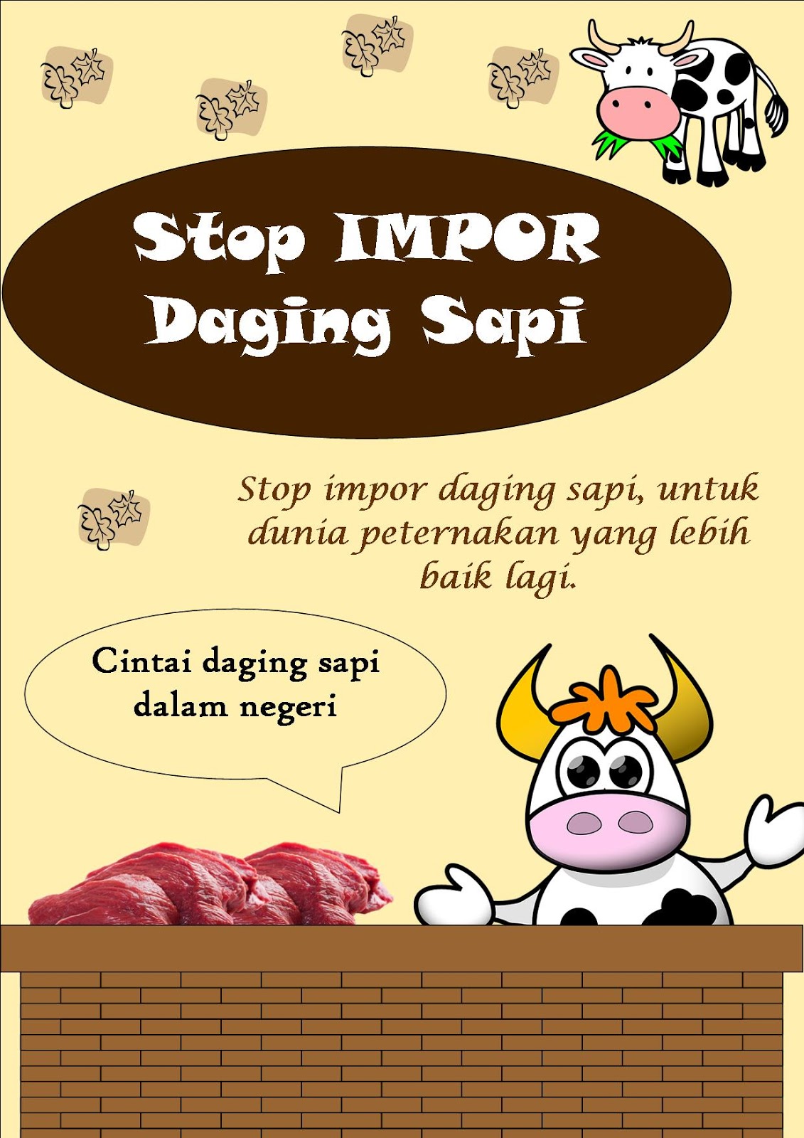 Contoh Poster Peternakan - Easy Study