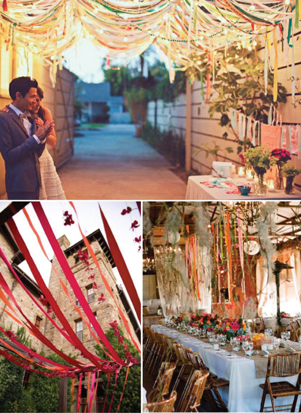 Bride-In-Dream: Great Ways to Use Ribbon as Decor