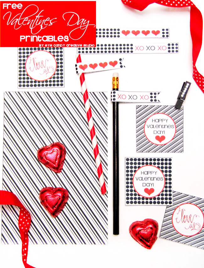 Eye Candy Creative Studio: FREEBIES :: Valentines Day Printables