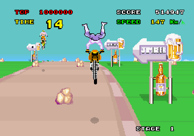 VGJUNK: ENDURO RACER (ARCADE)
