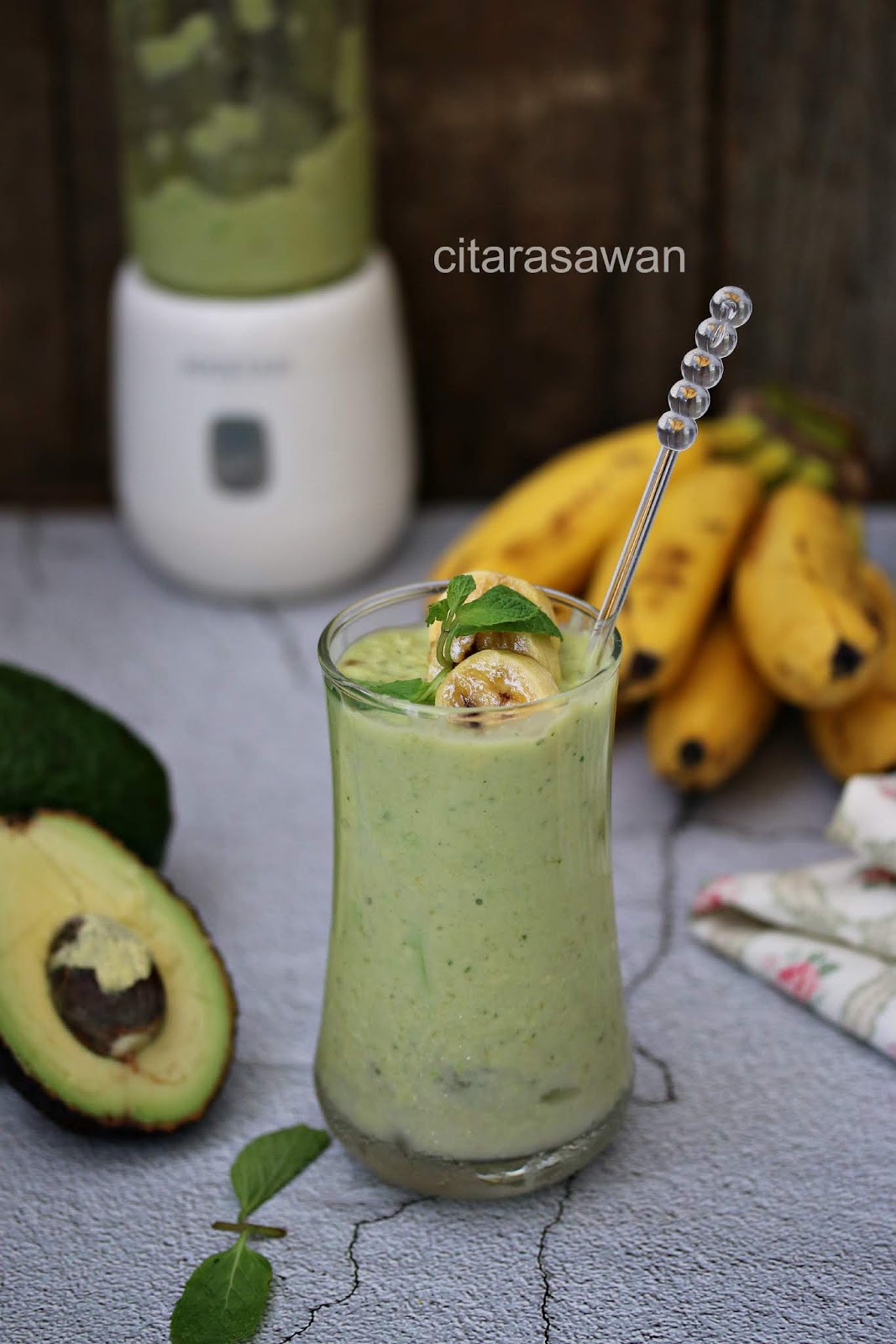 Smootie Pisang Avocado ~ Resepi Terbaik