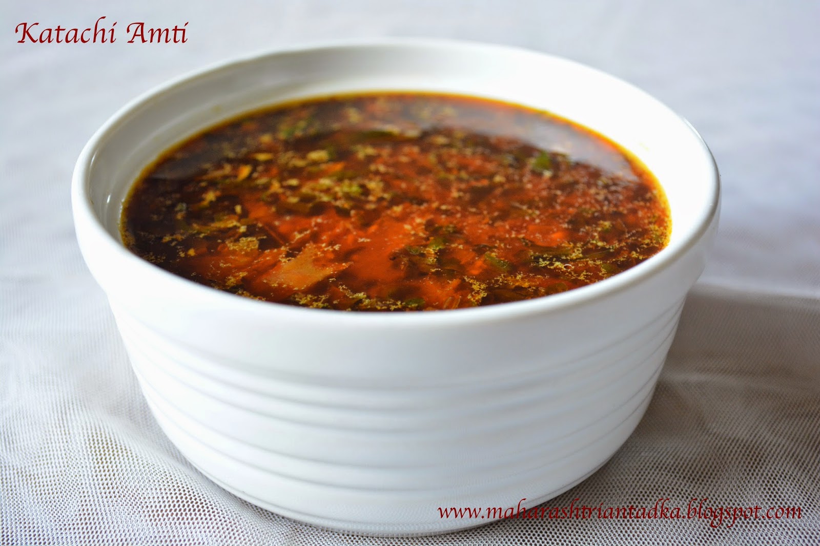 Katachi Amti!!! | Maharashtrian Tadka