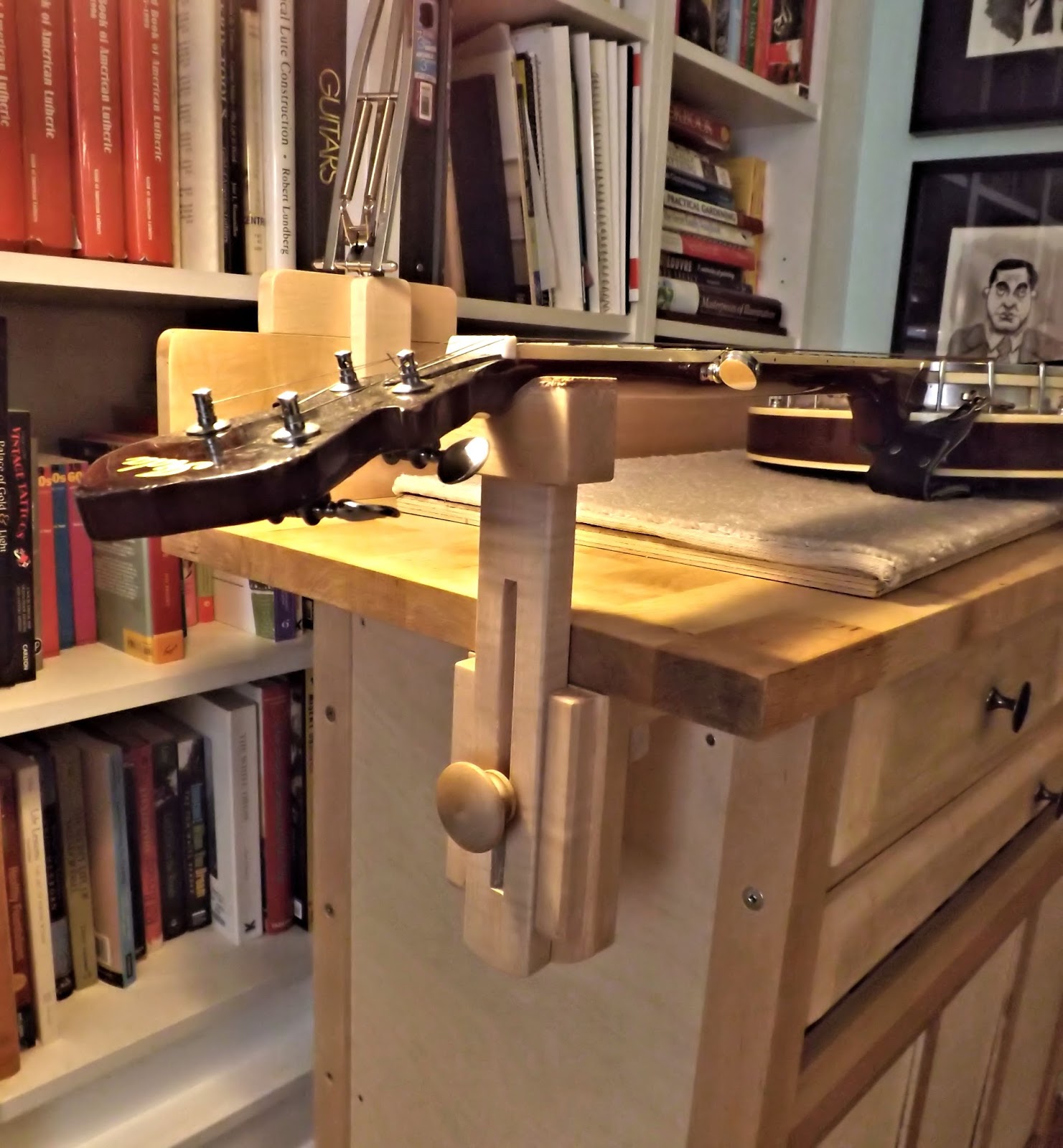 Woodford Instruments: Luthier's Inspection Bench