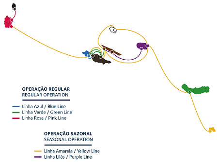 O Porto da Graciosa: Atlânticoline -Horários para operação ferry de 2016