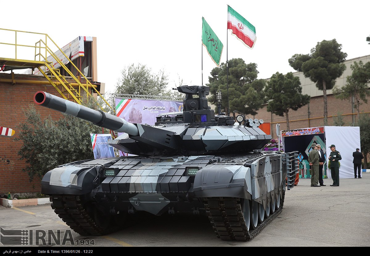 SNAFU!: New Iranian MBT armor pkg?