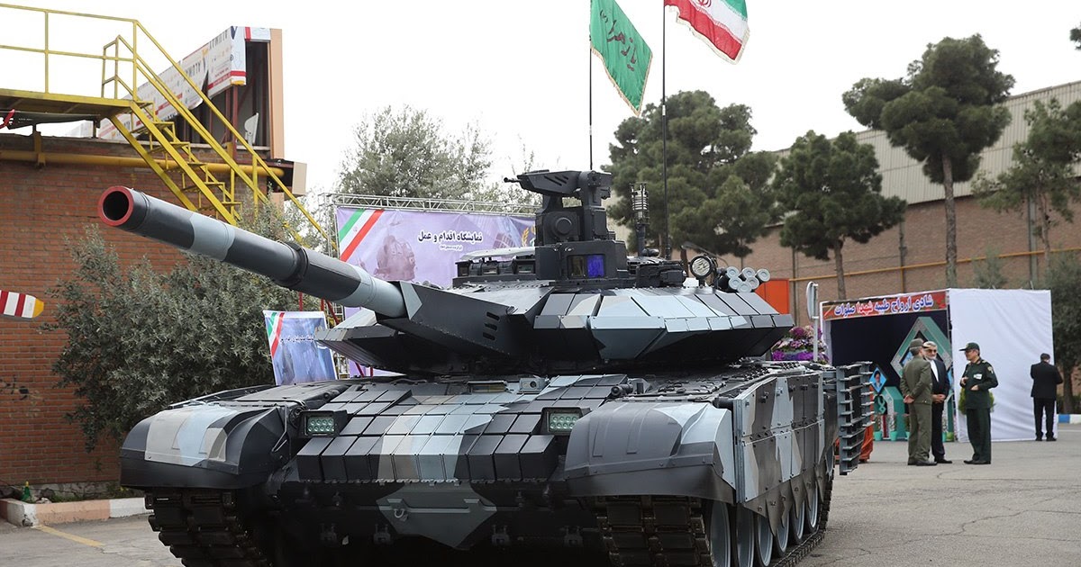 SNAFU!: New Iranian MBT armor pkg?