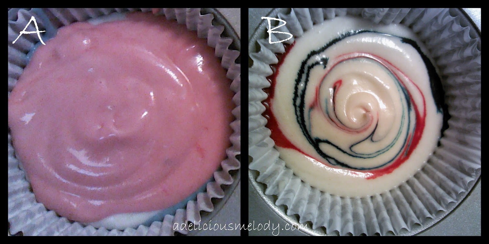 A Delicious Melody: Patriotic Cupcakes (and Multi-Colored Frosting ...