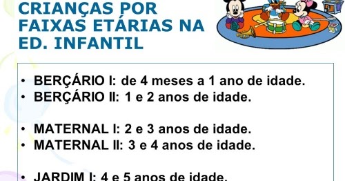 Atividades para maternal: A idade escolar para educação infantil