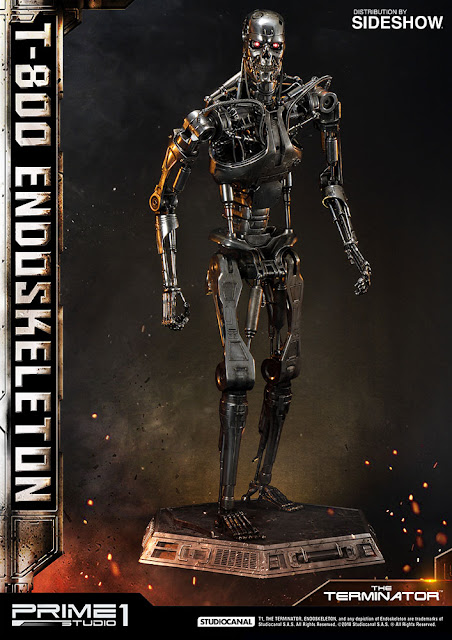 toyhaven: Prime 1 Studio 1:2 scale T-800 Endoskeleton (The Terminator ...