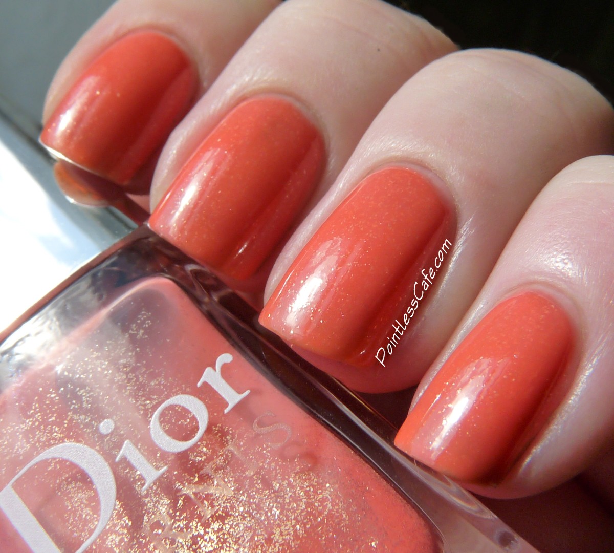 Nail of the Day: Dior Mandarin Orange #447 | Pointless Cafe