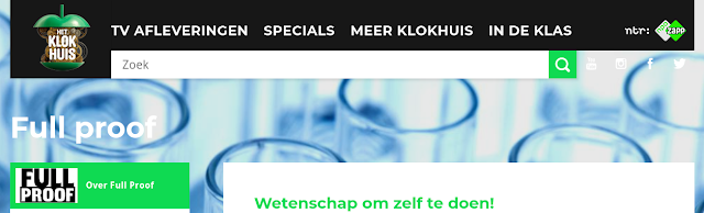 'Full Proof - Wetenschap om zelf te doen!'. Interessante en leuke ...