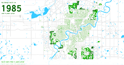 Maps Mania: Mapping Edmonton's Growth