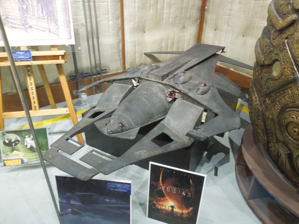 Merc Ship model from The Chronicles of Riddick on display ...