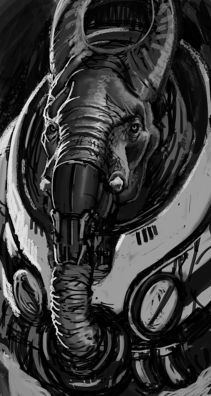 ALEX KIM: A concept art inspired by Mass effect series.