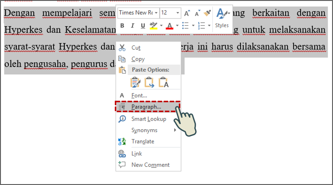 Panduan Lengkap Mengatur Paragraf Indentation dan Spasi di Word 2019 - TeachMeSoft
