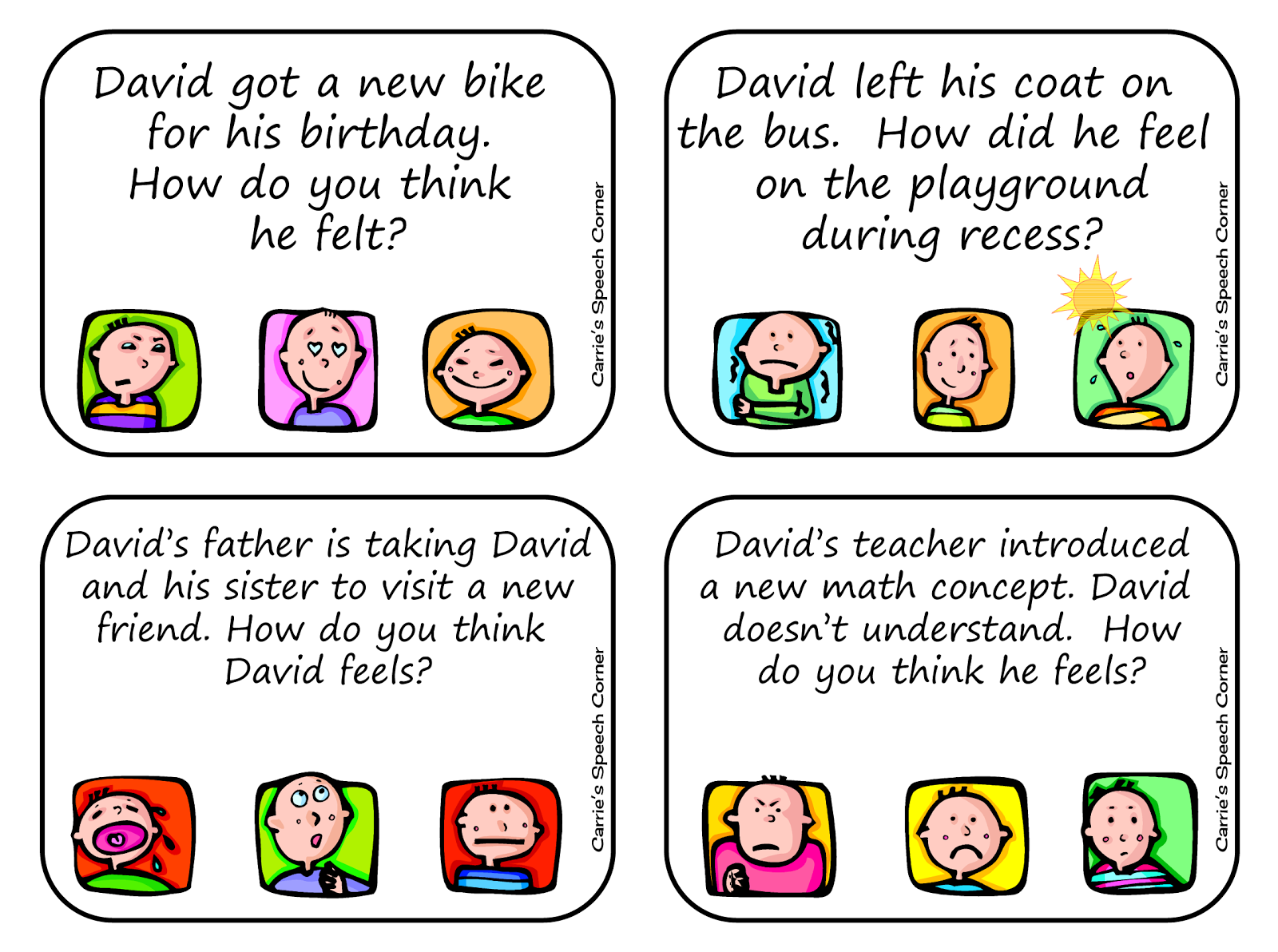 Carrie's Speech Corner: December 2012