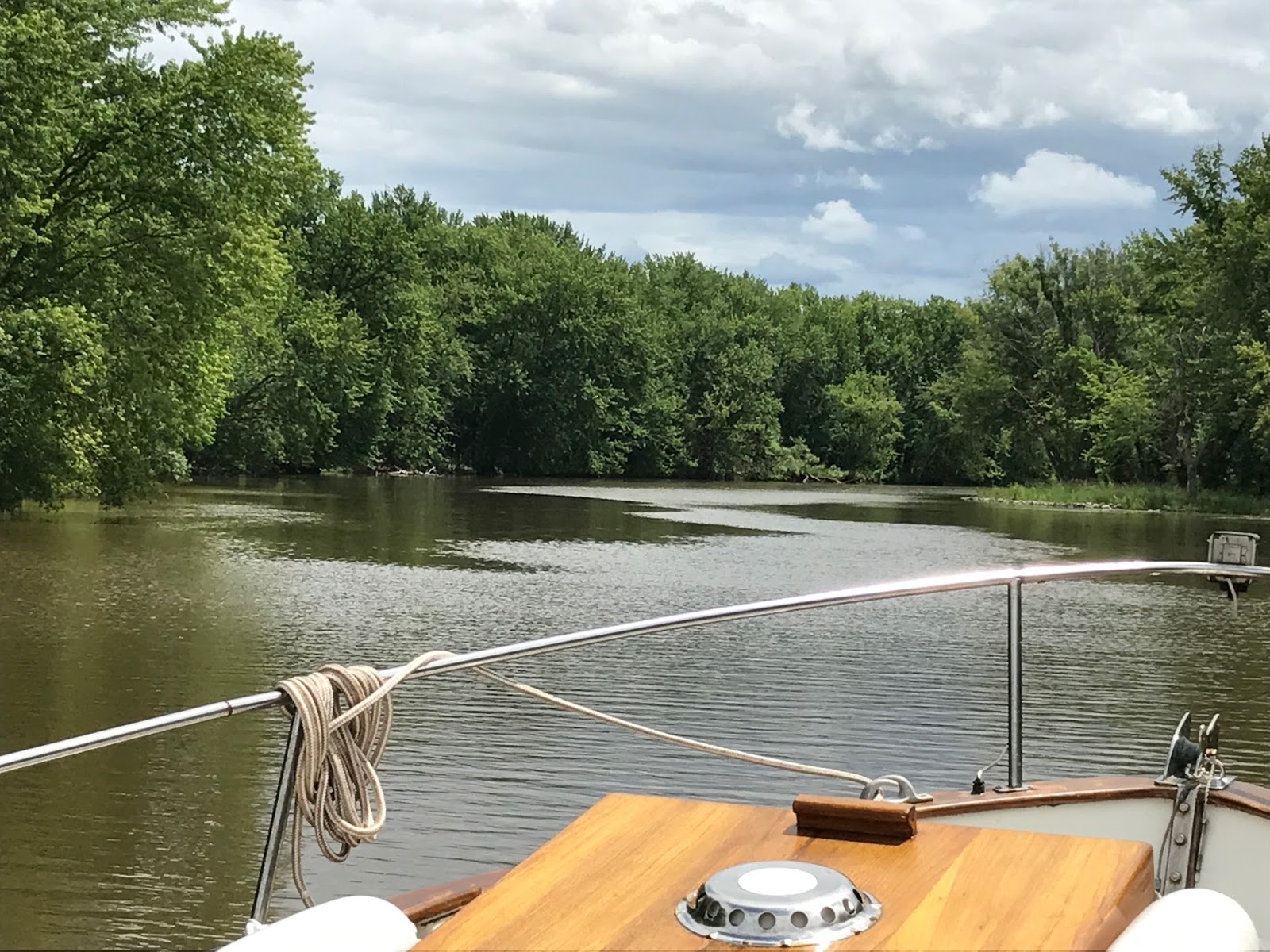 Ketch33: Essex down to the start of the Champlain Canal south of ...