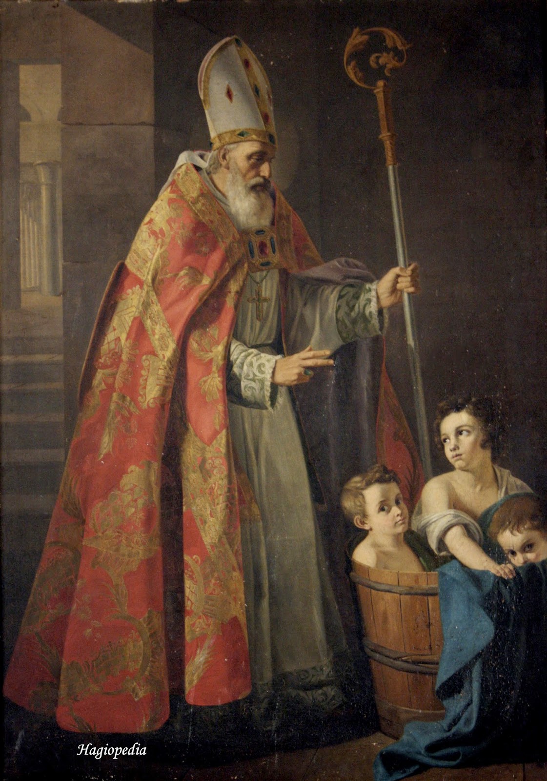 HAGIOPEDIA: San NICOLÁS DE BARI. (c.270 - c.342).