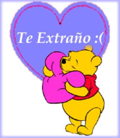 TE EXTRAÑO MUCHO ~ Tarjetitas