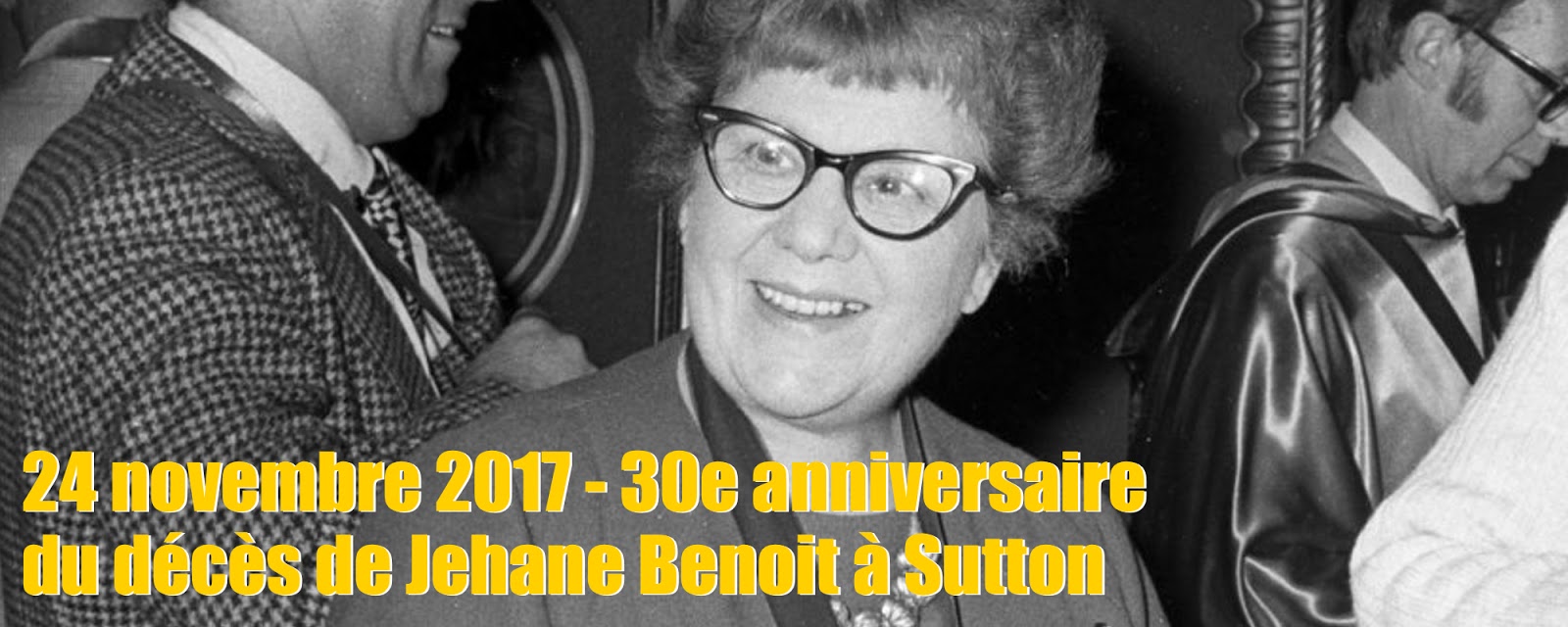 Jehane Benoit au menu du Musée de Sutton