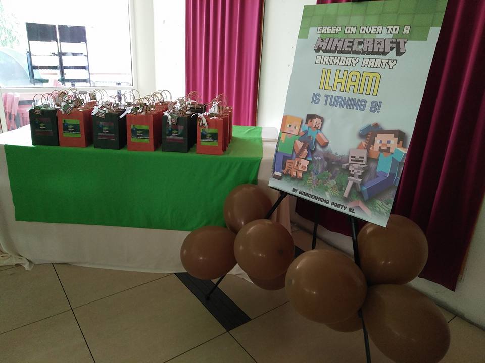 WONDERMAMA PARTY KL @ Wondermama Candy Buffet: Minecraft Theme Birthday ...