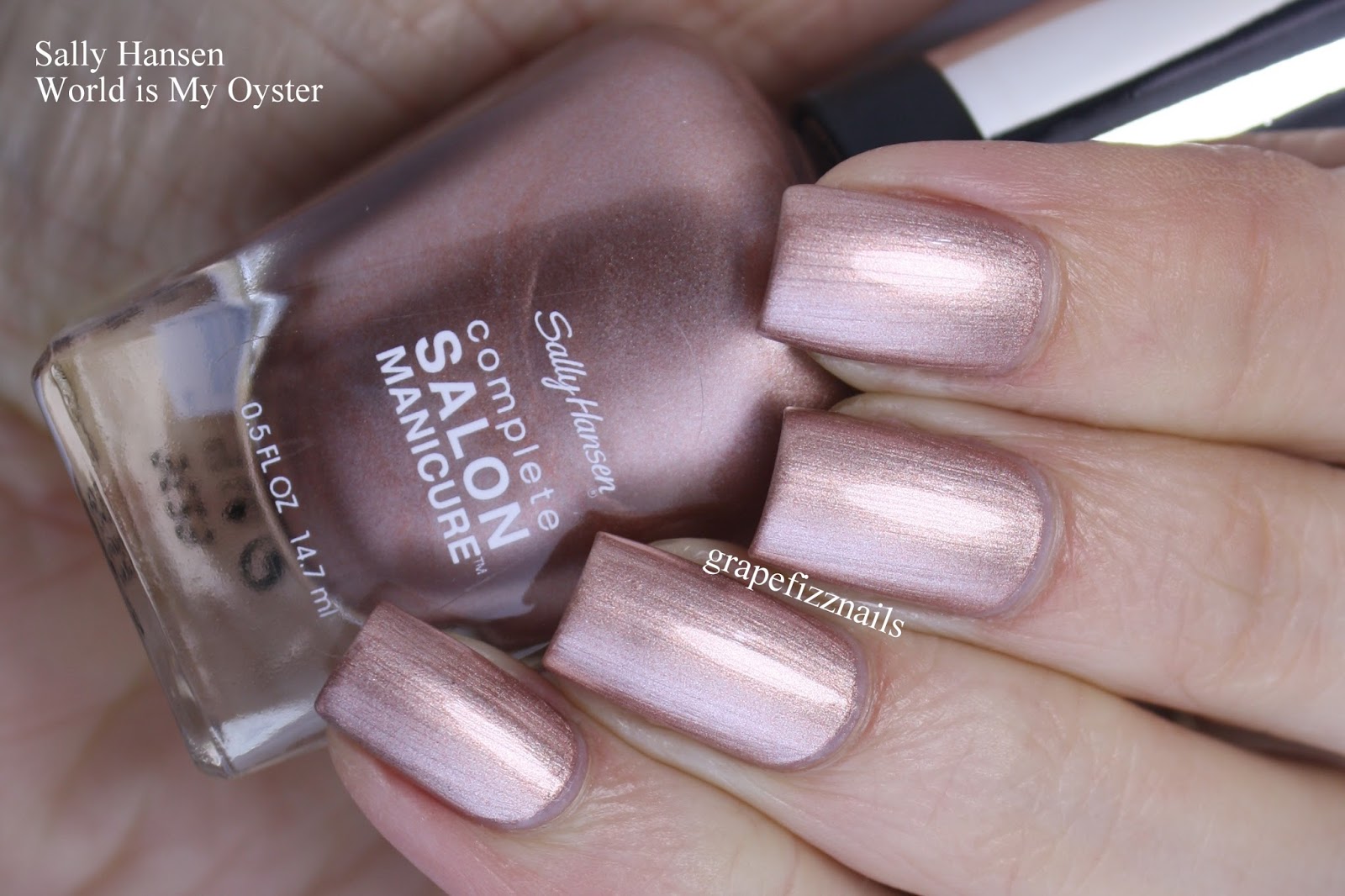 Grape Fizz Nails: Sally Hansen Spring 2017