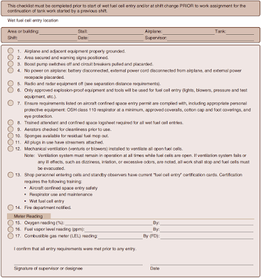 Aircraft Fuel System Troubleshooting and Repair
