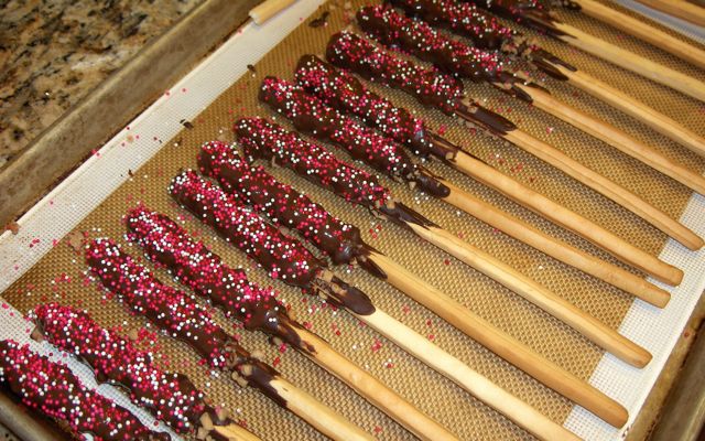 Becky Bakes, and cooks too!: Toffee Sticks