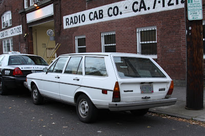 OLD PARKED CARS.: 1979 Volkswagen Dasher Diesel.
